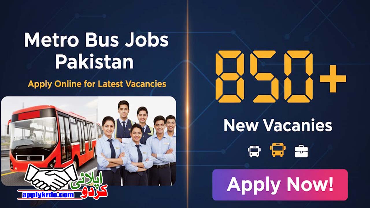 Metro Bus Jobs 2026 Online Application | Latest Advertisement
