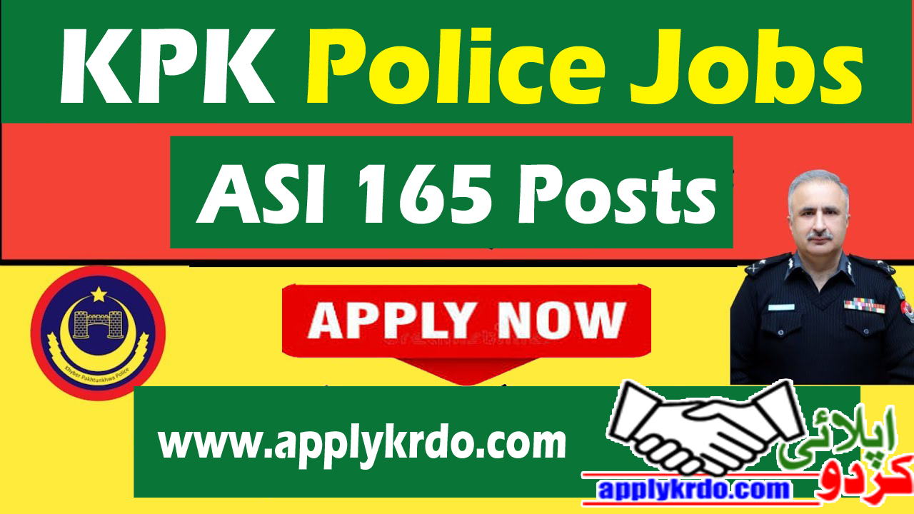 KPPSC ASI Jobs 2025: 165 Vacancies | Jobs in KP Police