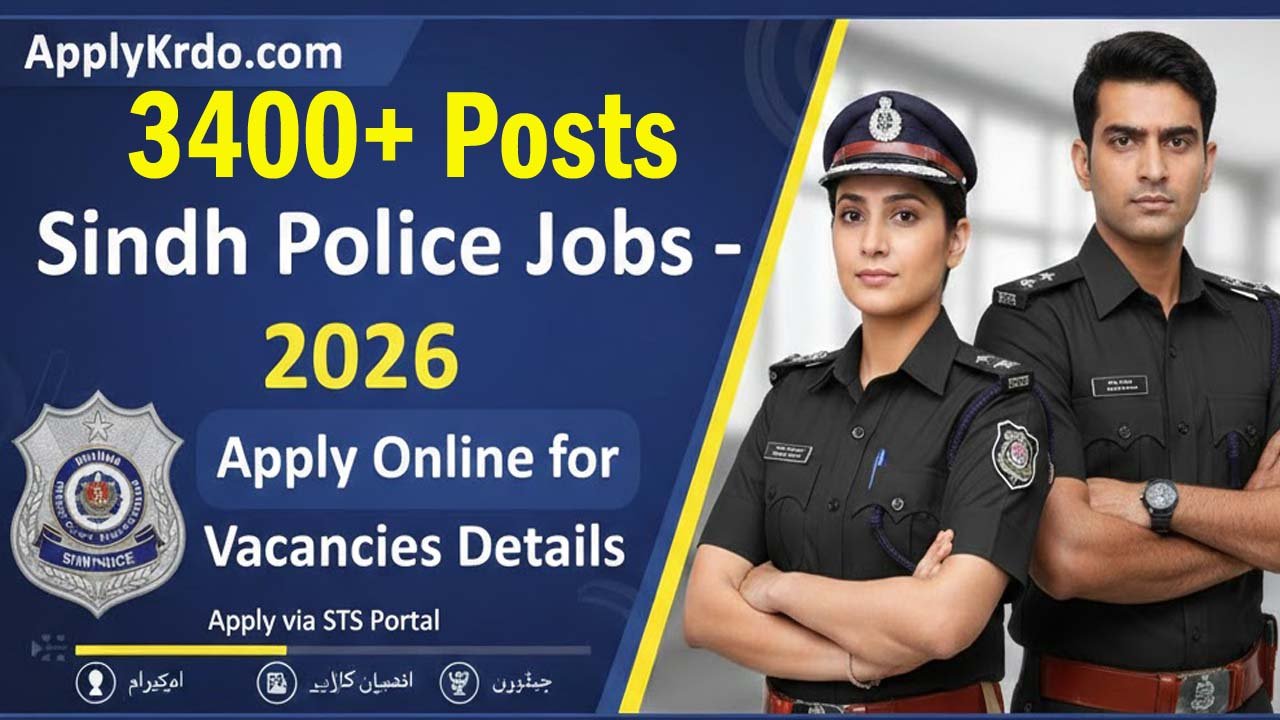 Upcoming Sindh Police Jobs 2026 – Apply Online for 3500+ Post